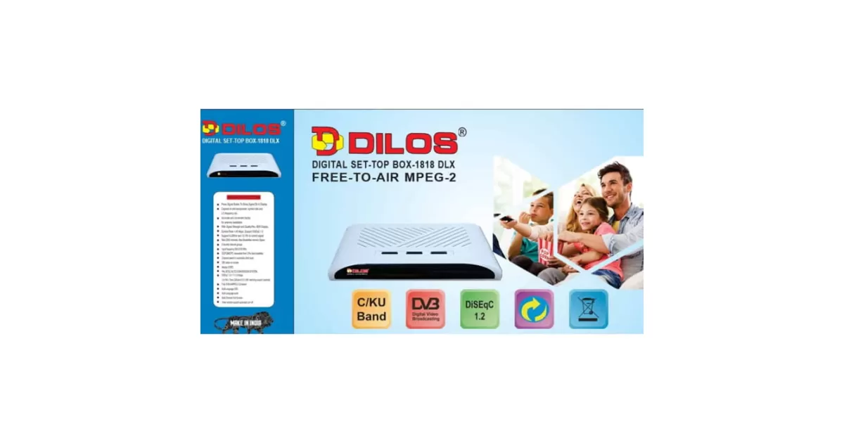 Buy Dilos SD-1818DLX MPEG-2 SD DVB-S Digital FTA Set-Top Box